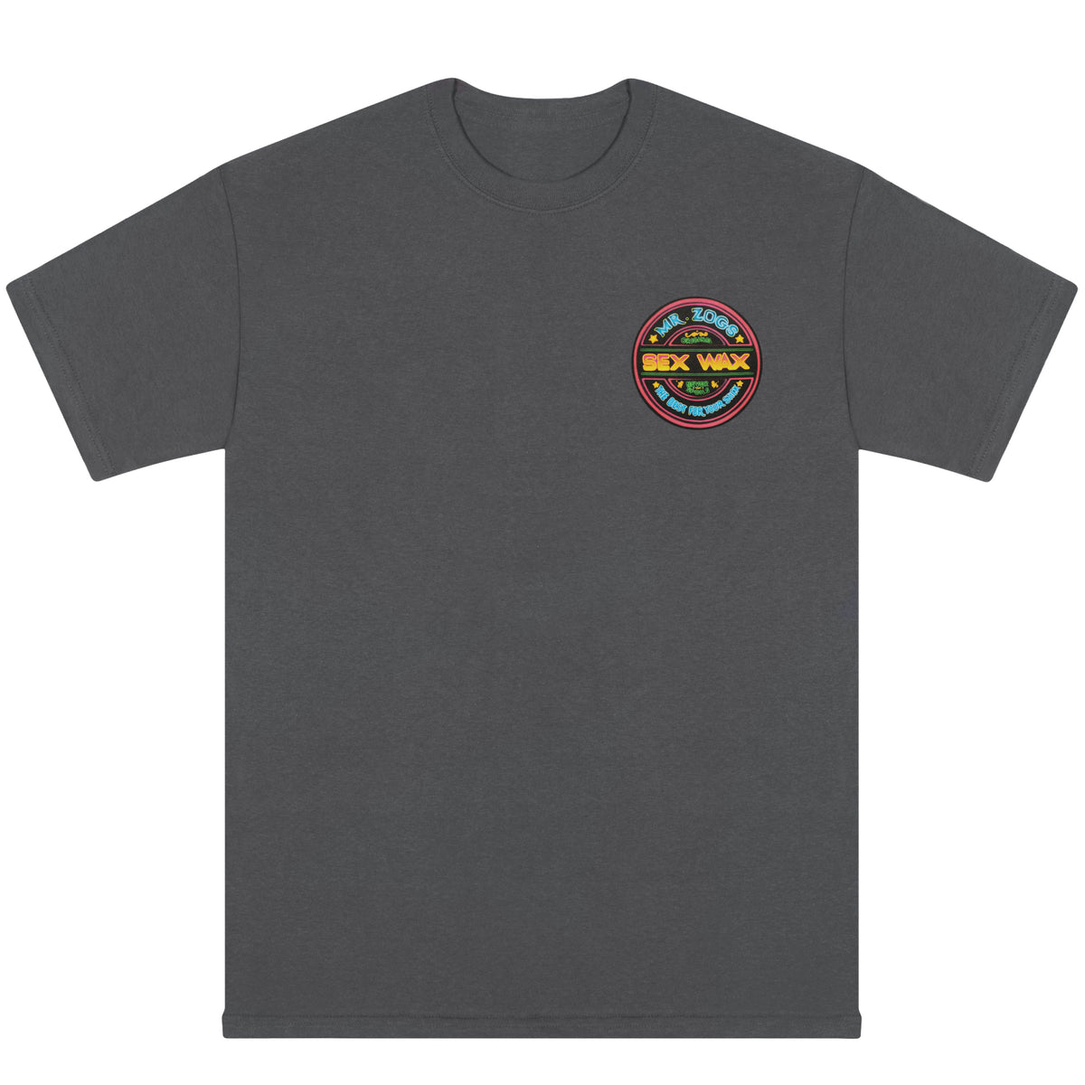 NEON SHORT SLEEVE - DRK HTHR GREY – Inflight Surf Shop