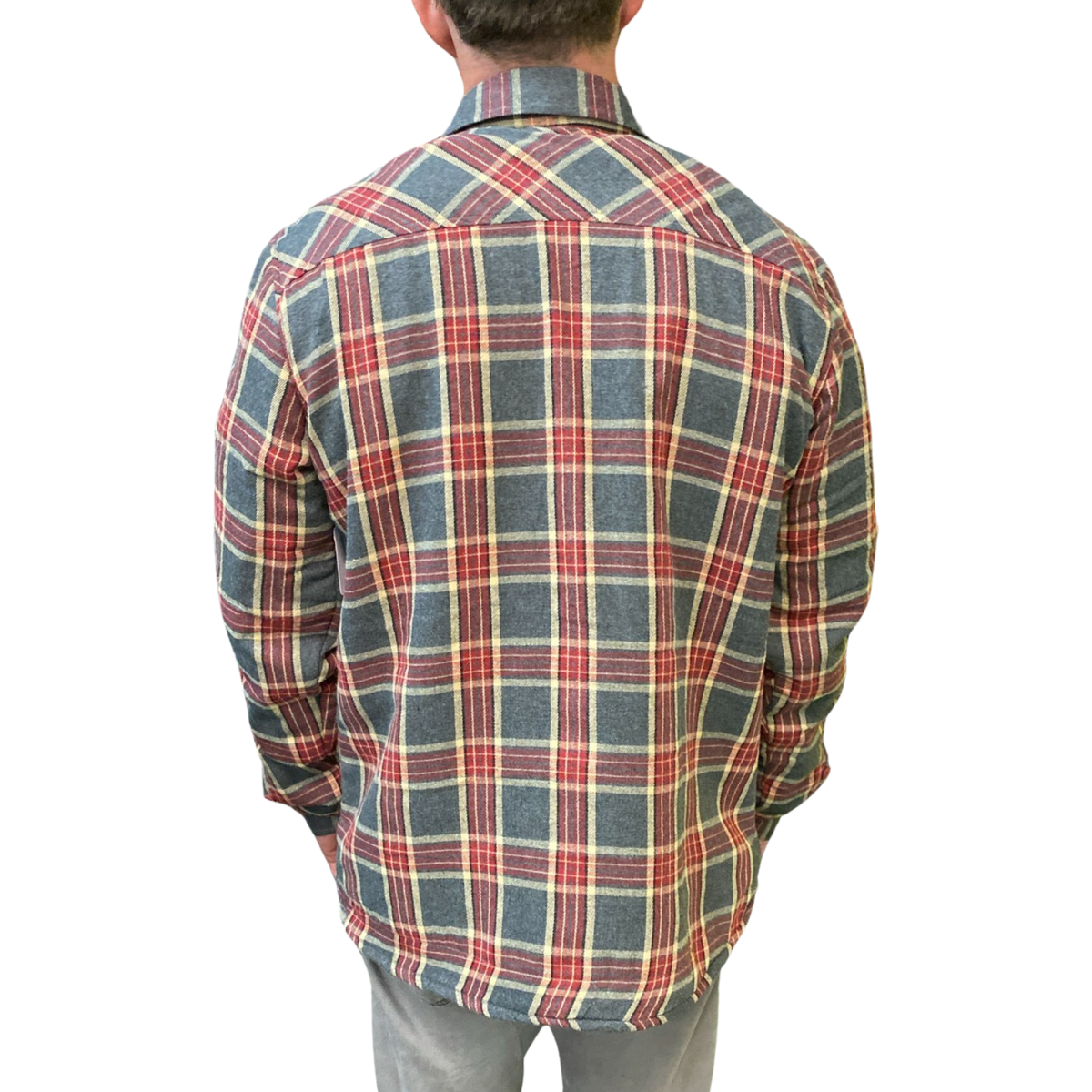 Sherpa Flannel - Red Plaid – Inflight Surf Shop