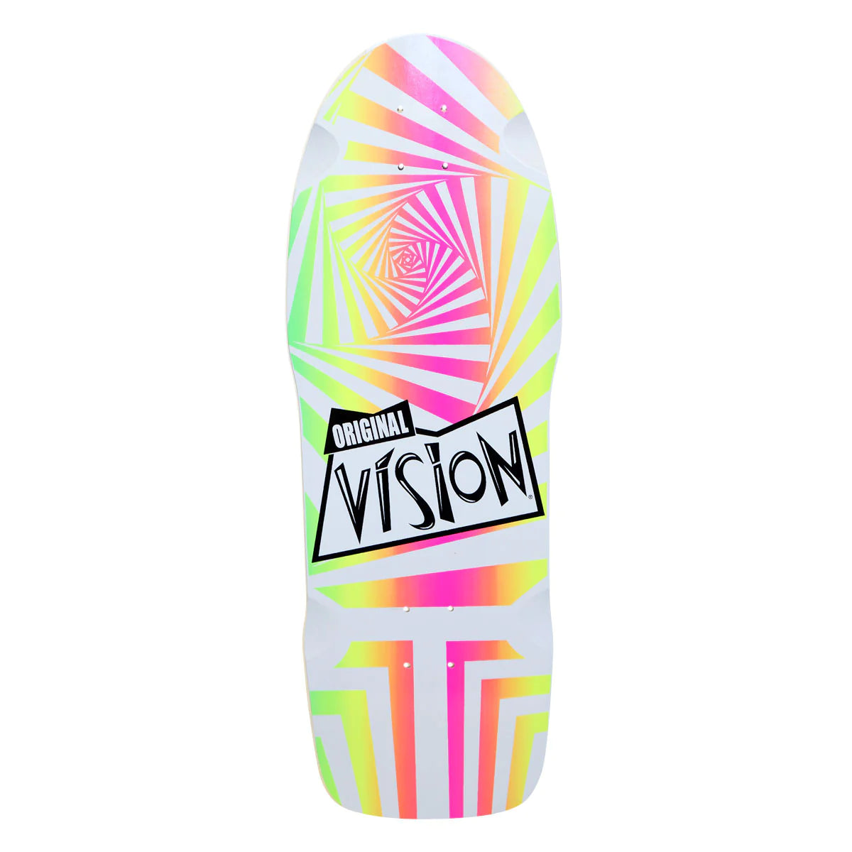 VISION ORIGINAL DECK - White Fade – Inflight Surf Shop