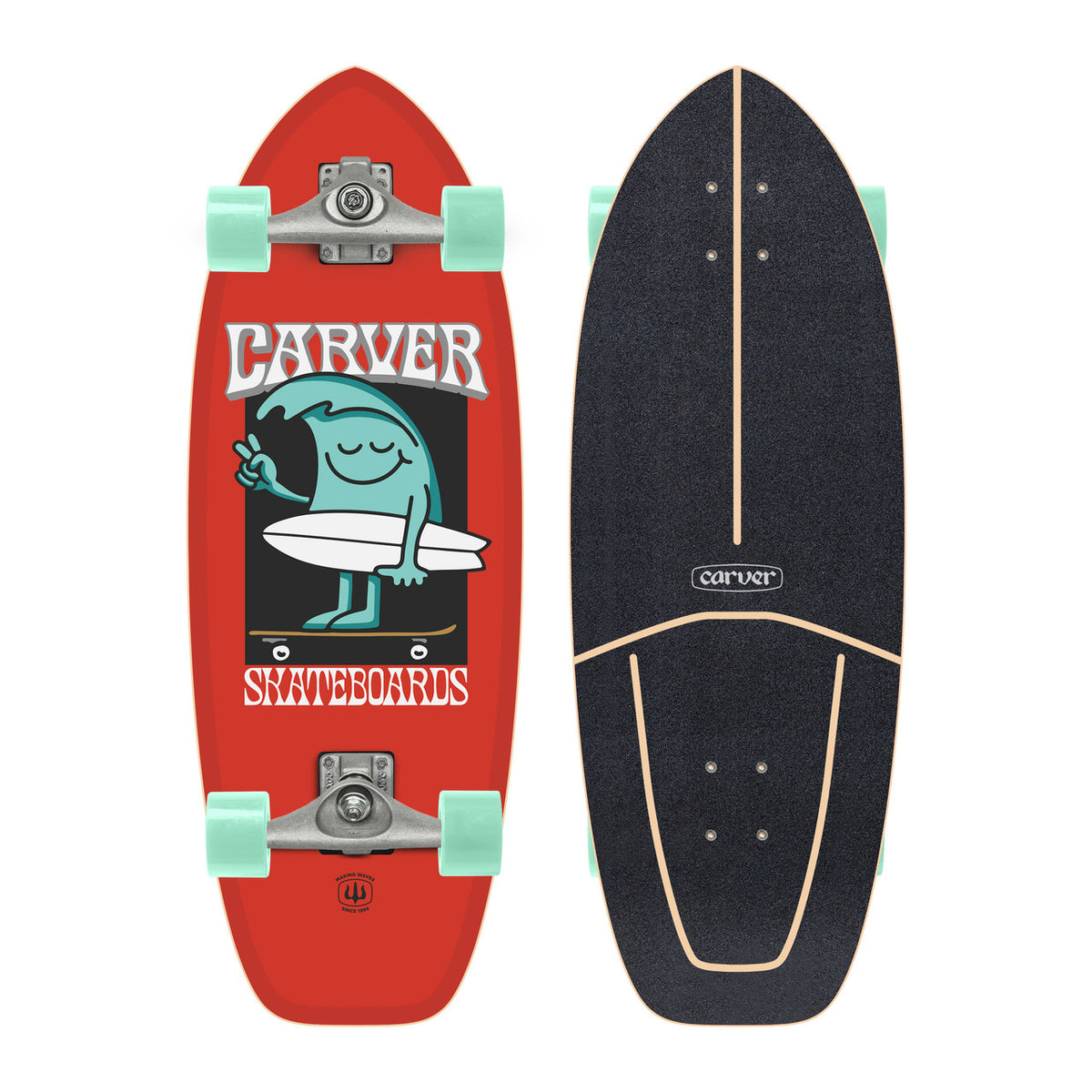 Carver C5 Raw 28" Wavy Davy Complete (V4) – Inflight Surf Shop